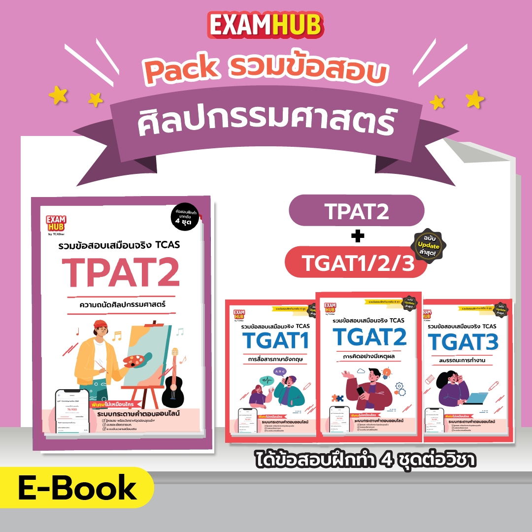 TCASter คู่หูในเรื่องของการเตรียมสอบเข้ามหาวิทยาลัย ครบ จบในที่เดียว!